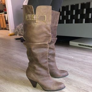 Restricted | Shoes | Restricted Brown Boot With Slight Heel Size 8 ...